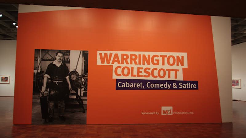 Milwaukee Art Museum | Warrington Colescott: Cabaret, Comedy & Satire