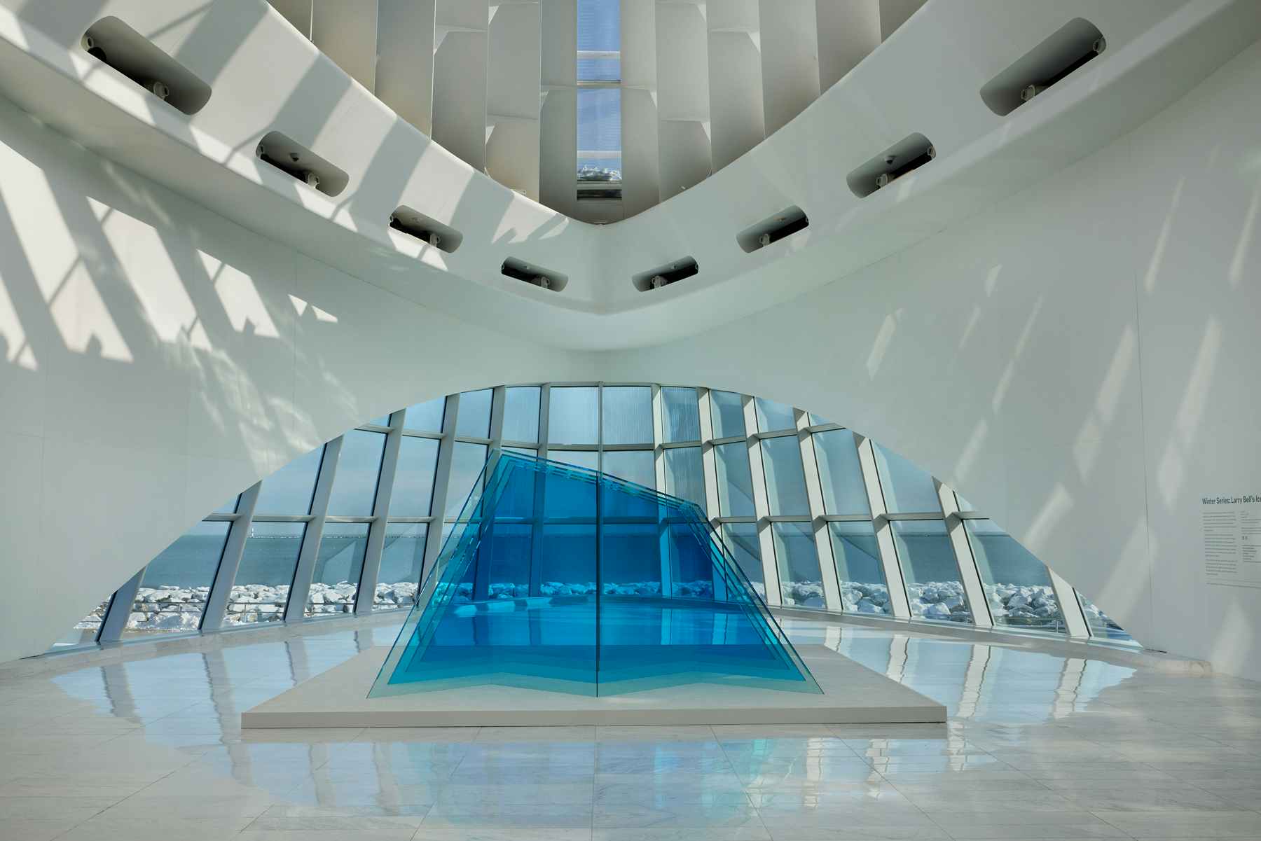 Milwaukee Art Museum | Winter Series: Larry Bell’s Iceberg