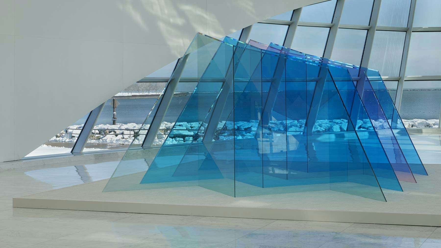 Milwaukee Art Museum | Winter Series: Larry Bell’s Iceberg